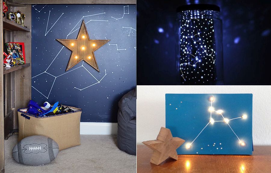 DIY Crafts That Add Starry Space Themed Brilliance To Your Home DIY Crafts That Add Starry Space Themed Brilliance To Your Home