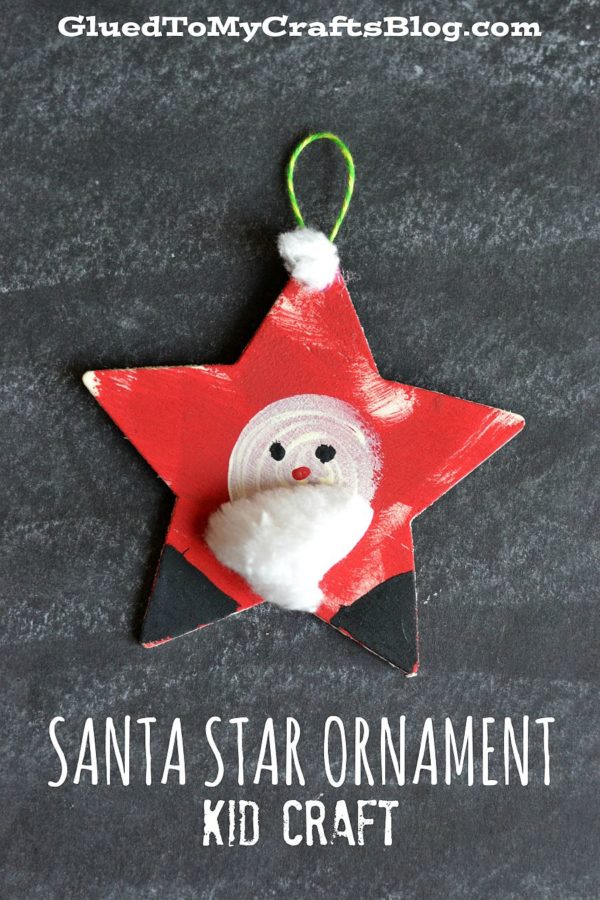 10 Easy DIY Santa Crafts & Ornament Ideas for Christmas