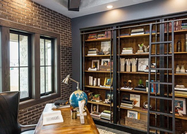 25 Home Office Shelving Ideas for an Efficient, Organized Workspace | Decoist