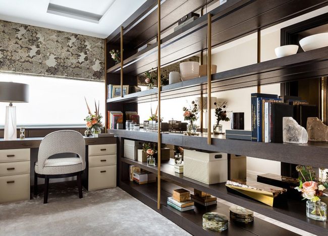 25 Home Office Shelving Ideas for an Efficient, Organized Workspace | Decoist