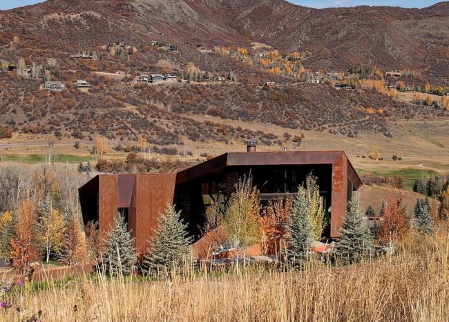 Steep Hillside Mountain Homes