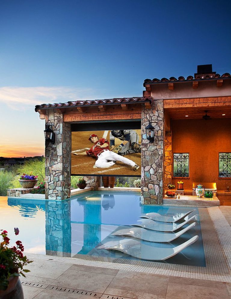 Taking the Home Theater Outdoors: From Poolside Hangouts to Patios ...