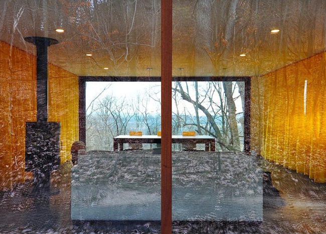 Stacked Cabin: Re-Imagining the Classic Cabin Vertically with Modern ...