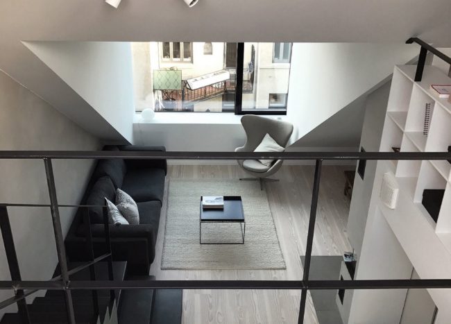 Old Loft in Oslo from the 20’s Turned into Beautiful Modern Apartments ...