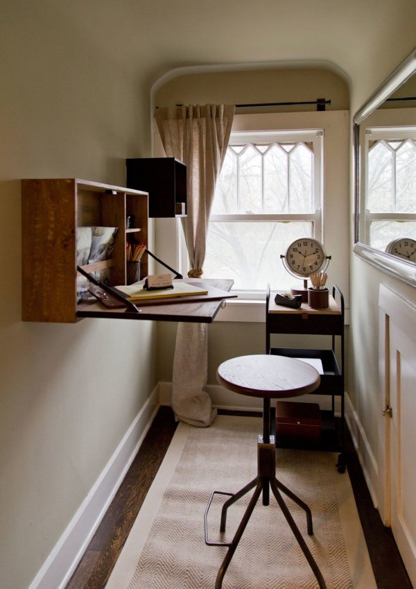 15 Custom Folding Desks and Worktables for the Small, Space-Savvy Home ...