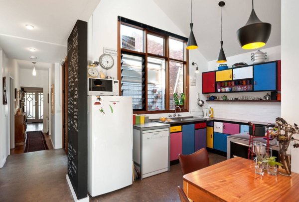25 Small Eclectic Kitchens Full of Color and Personality | Decoist
