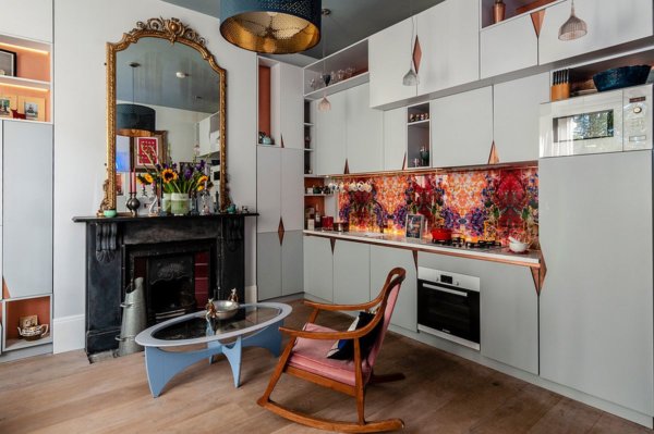 25 Small Eclectic Kitchens Full of Color and Personality | Decoist