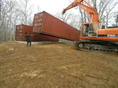 Green Design: Two Shipping Containers Turned into Budget Art Studio in ...