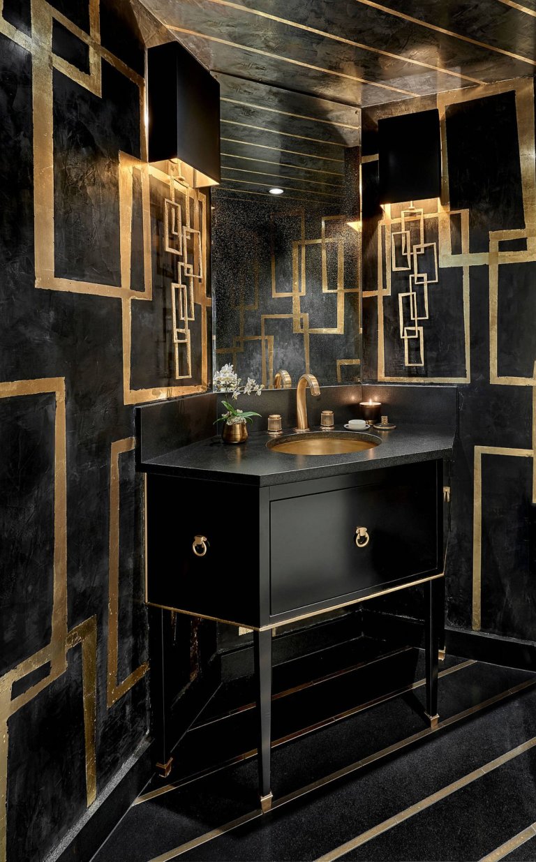 Going Bold: 20 Contemporary Powder Rooms in 10 Spectacular Colors ...