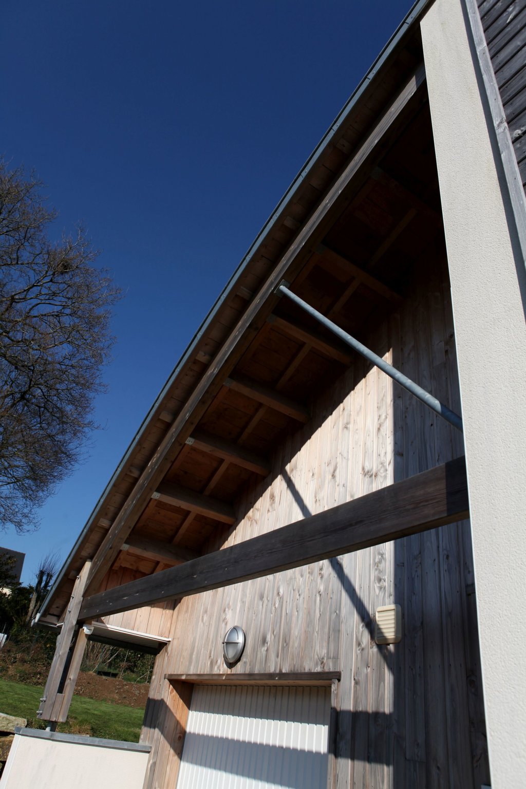 Bioclimatic House in Wood and Concrete: Sustainable Living with Green ...