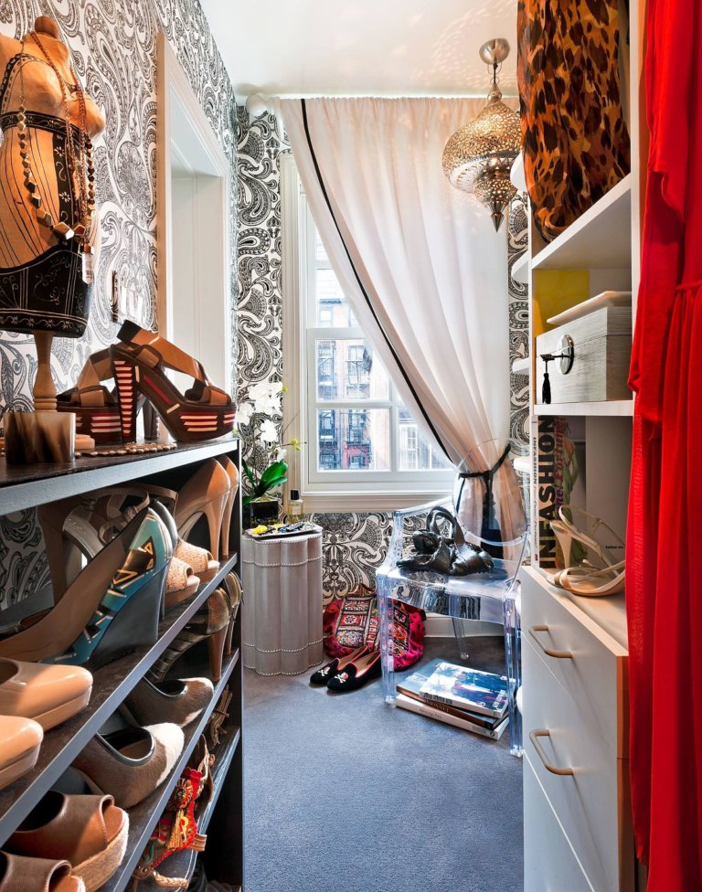 Luxurious and Edgy Eclectic Closets that are Just Spectacular! | Decoist