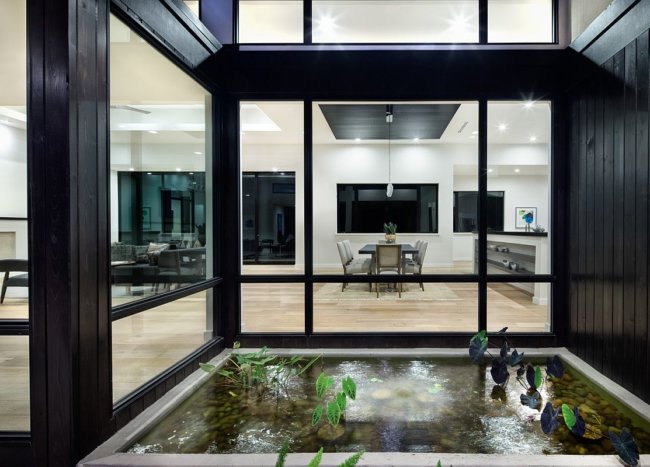 Expansive Rear Courtyard and Polished Entry Shape this Lavish Texas ...