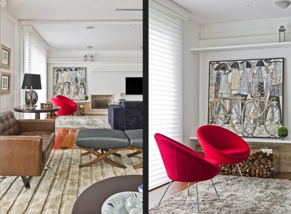 Apartment Bronze: Curated Contemporary Home with Pops of Bright Color ...