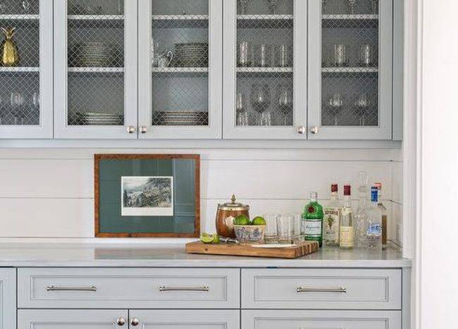 Mesh Cabinetry Is The New Kitchen Trend And We Are Here For It | Decoist