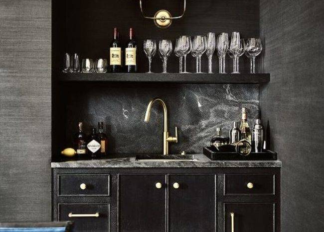 43 Wet Bar Ideas: Modern Inspirations for Basements, Kitchens, and More | Decoist