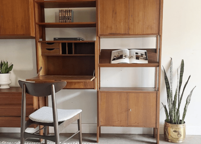 42 Space-Saving Fold Down Desks To Maximize Productivity