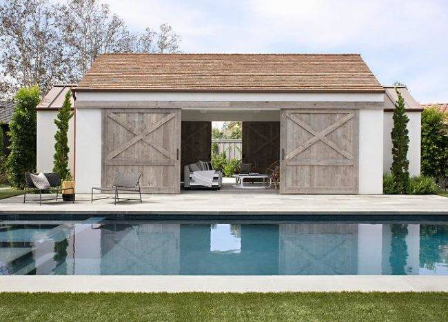 41 Pool House Designs To Complete Your Dream Backyard Retreat