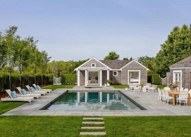 41 Pool House Designs To Complete Your Dream Backyard Retreat