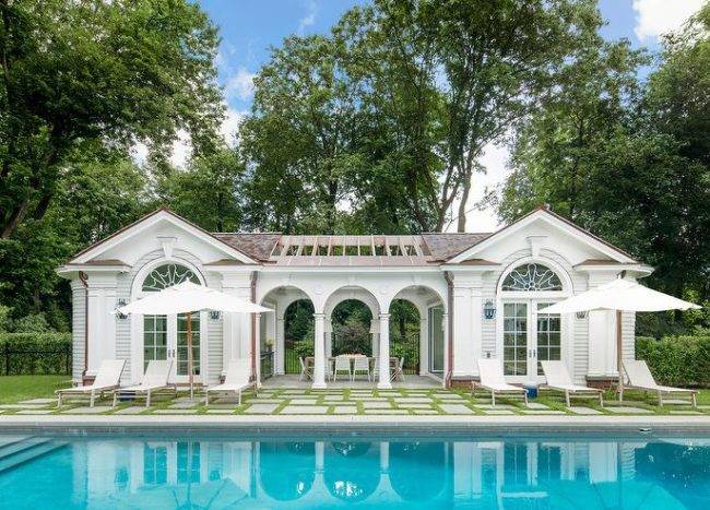41 Pool House Designs To Complete Your Dream Backyard Retreat