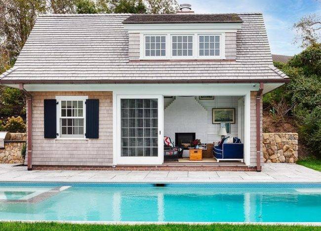 41 Pool House Designs To Complete Your Dream Backyard Retreat