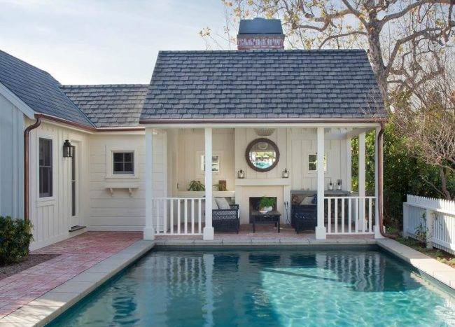 41 Pool House Designs To Complete Your Dream Backyard Retreat
