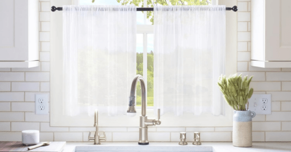 Elevate Your Home With Stylish Kitchen Window Curtains | Decoist